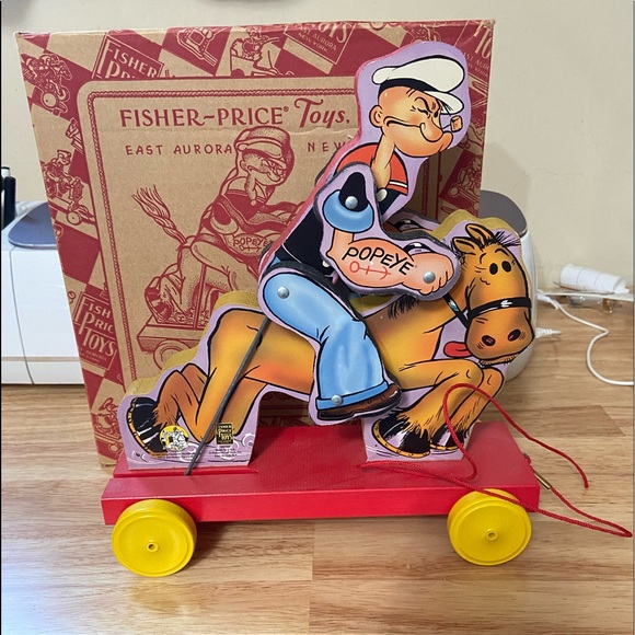 Fisher-Price | Other | Fisher Price Vintage Collectible Popeye Cowboy ...